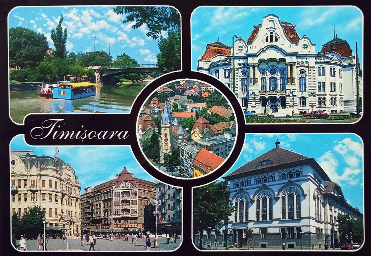 Cărți poștale vechi cu imagini nostalgice din trecutul Timișoarei ...